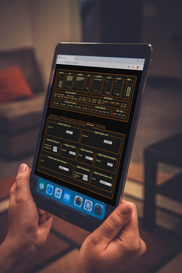 FM Audio Processor Falcon XT - Radio products | AxelTech