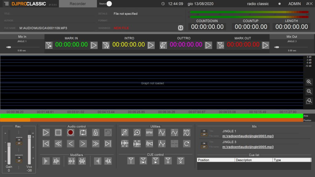 Radio Automation Software - DJ PRO | Axel Technology