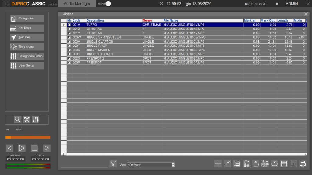 Radio Automation Software - DJ PRO | Axel Technology